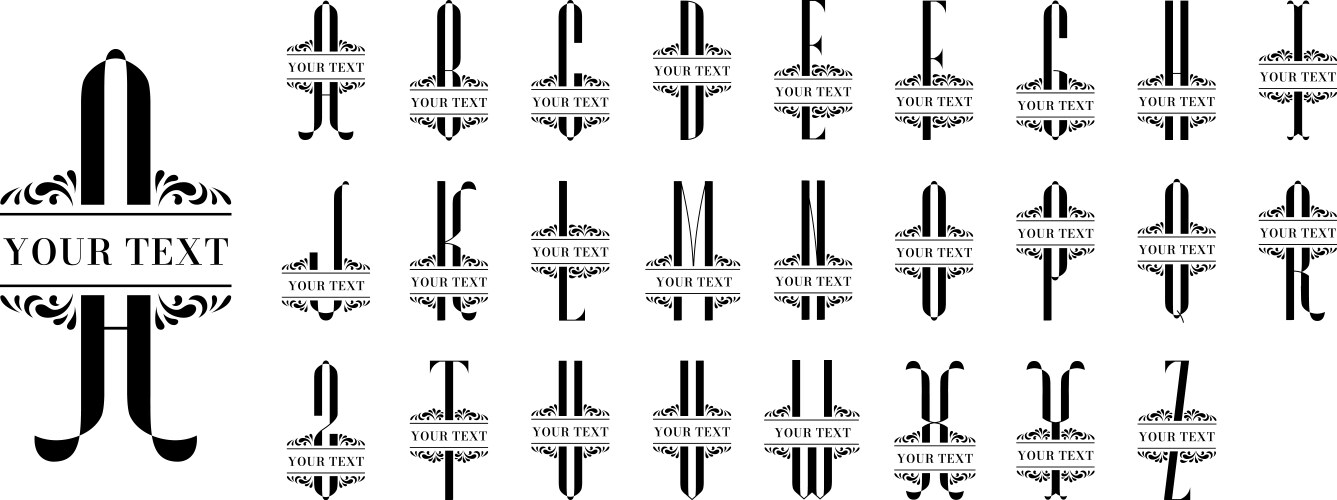 Alphabet Artistic Letters Vector Images (over 70,000)