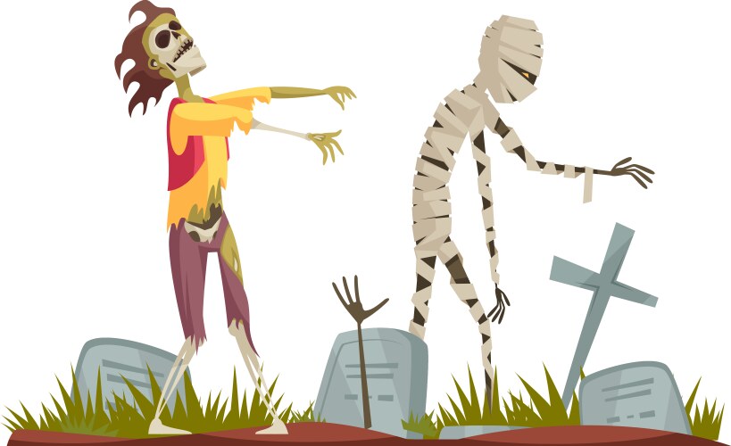 Evil character concept Royalty Free Vector Image