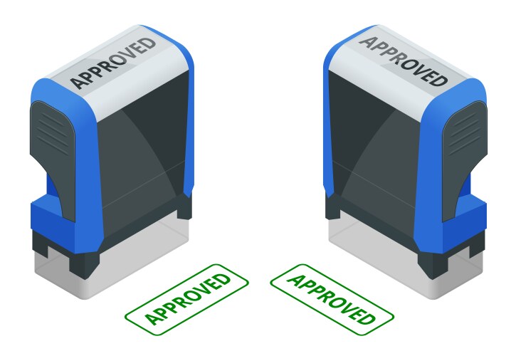 Approved Stamp Vector Images (over 35,000)