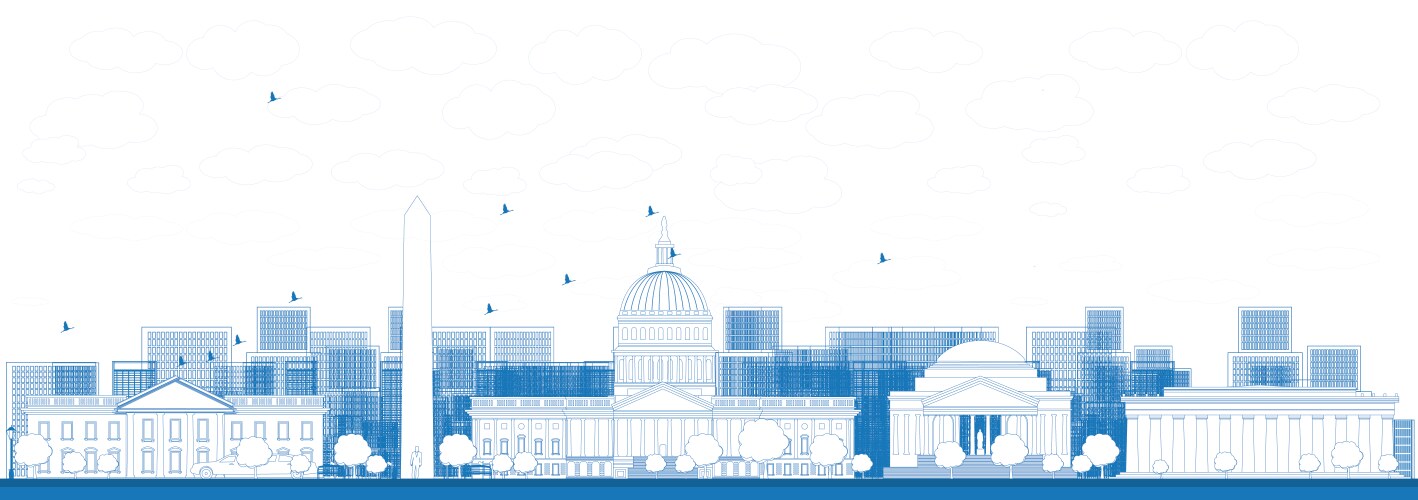 Washington Dc Skyline Vector Images (over 750)