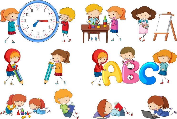 Kids Activity Vector Images (over 240,000)