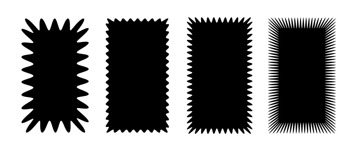 Zig zag box Vector Images & Graphics for Commercial Use | VectorStock