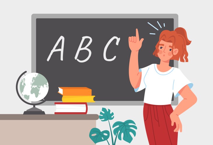 English Teacher Cartoon Vector Images (over 1,200)