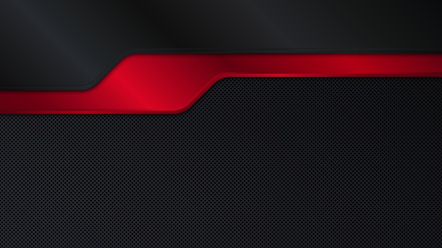 Red and black metal background Royalty Free Vector Image