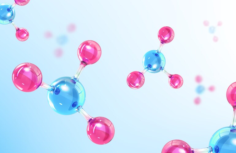 Cysteine amino acid chemical molecule structure Vector Image