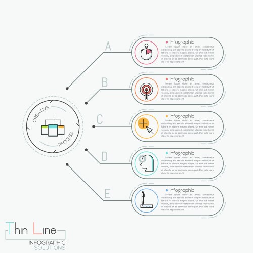 Company infographic profile design template Vector Image