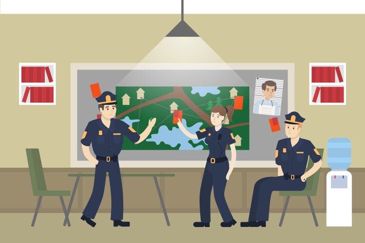 Police Control Room Vector Images (over 180)