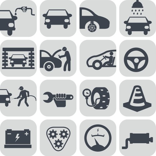 Shopping and store icons Royalty Free Vector Image