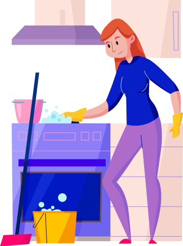 Cleaning service poster Royalty Free Vector Image Cleaning service poster Royalty Free Vector Image