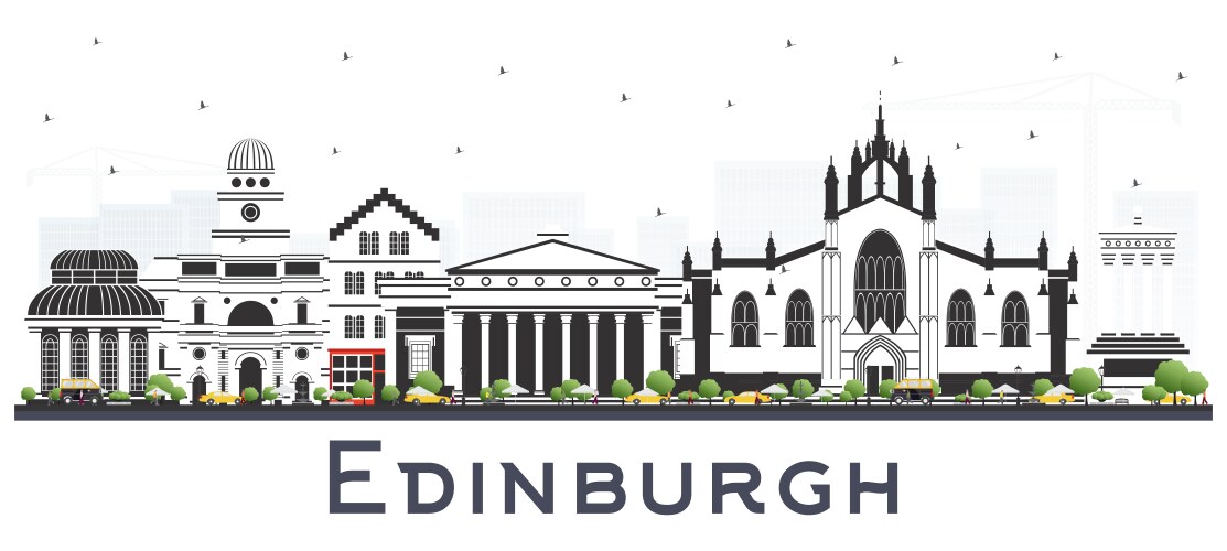 Edinburgh Skyline Vector Images (over 220)