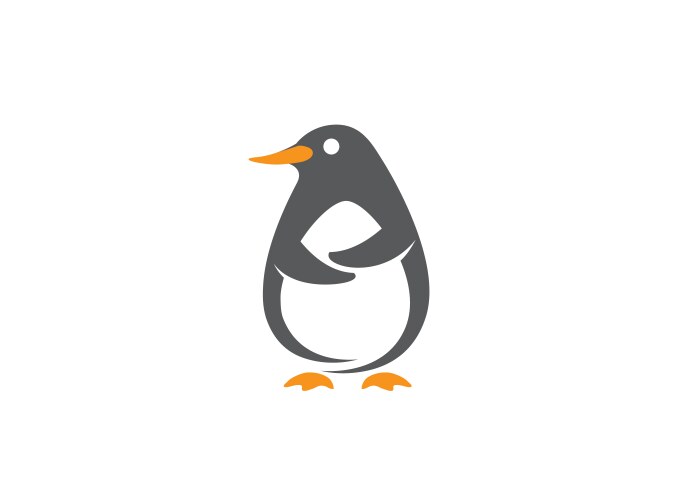 Penguin Side View Vector Images (78)