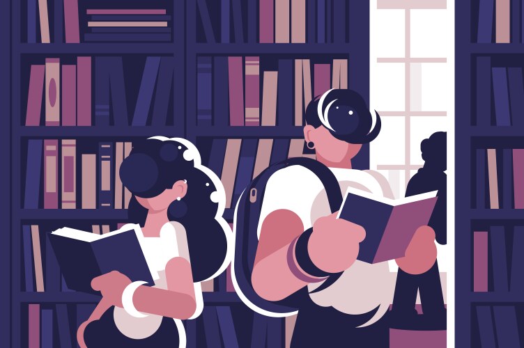 Library People Vector Images (over 24,000)