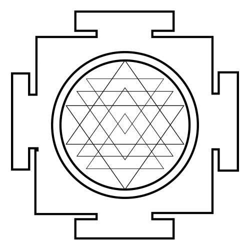 Sri yantra Vector Images & Graphics for Commercial Use | VectorStock