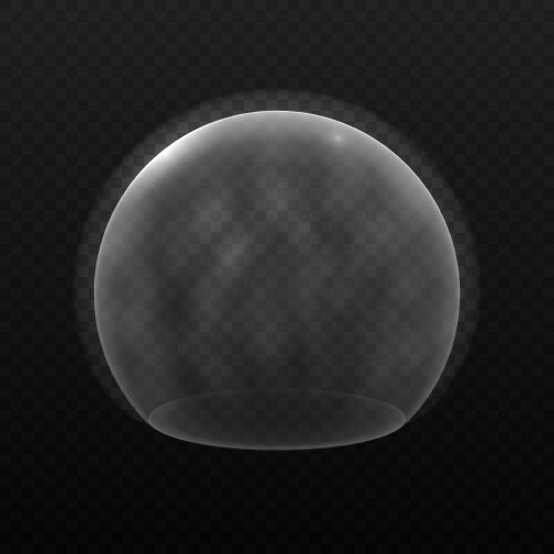 Force Field Shield Set Royalty Free Vector Image
