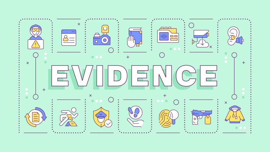 Evidence Vector Images (over 14,000)