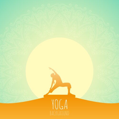 Yoga banner collection Royalty Free Vector Image