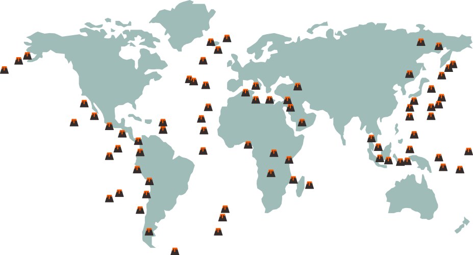 Volcano Map Vector Images (over 1,400)
