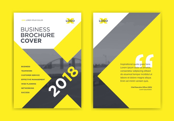 Yellow Brochure Vector Images (over 130,000)