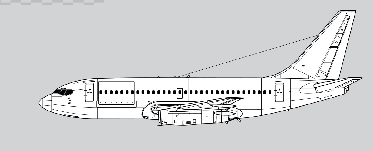 Boeing 737 Vector Images (22)