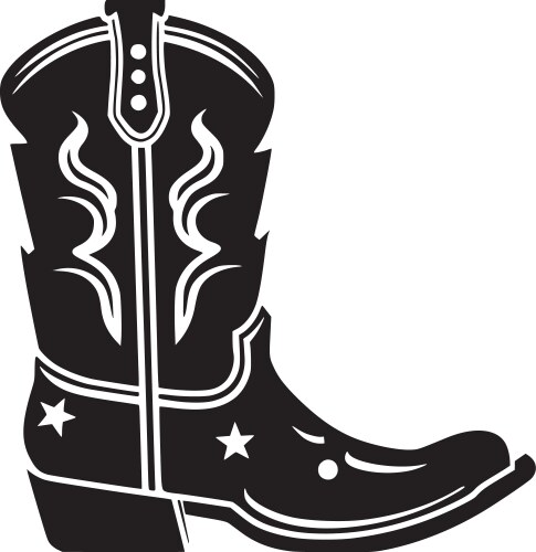 Cowboy Boots Outline Vector Images (over 2,400)