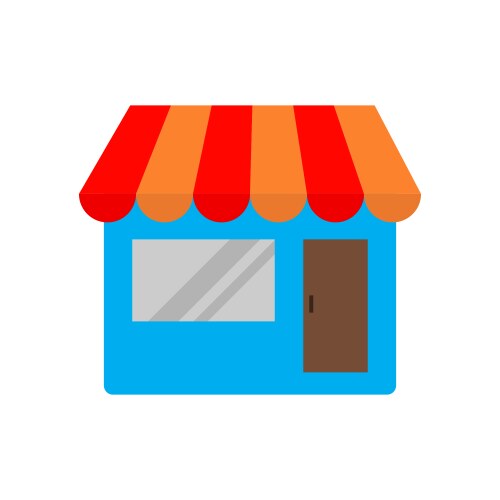 Shop icon logo Royalty Free Vector Image - VectorStock