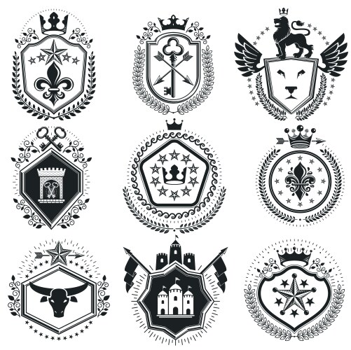 Fancy design elements Royalty Free Vector Image