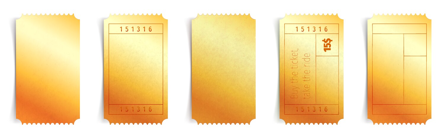 Raffle Ticket Border