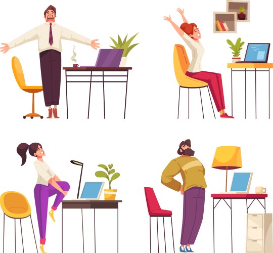 Workplace Cartoon Vector Images (over 58,000)