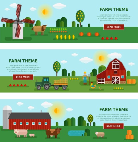 Farm Banner Vector Images (over 50,000)