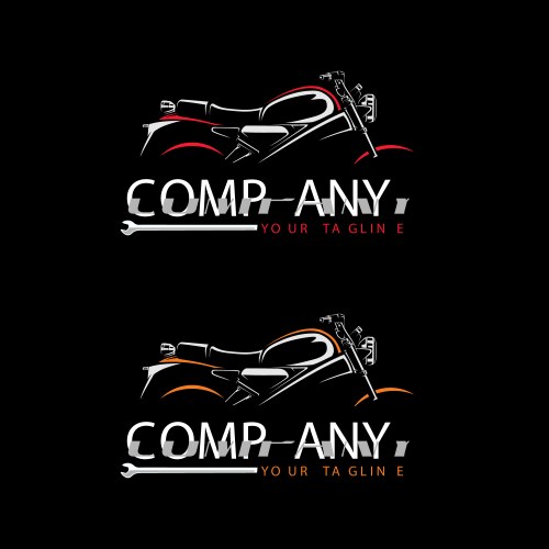 Motorcycle shop logos Vector Images & Graphics for Commercial Use ...