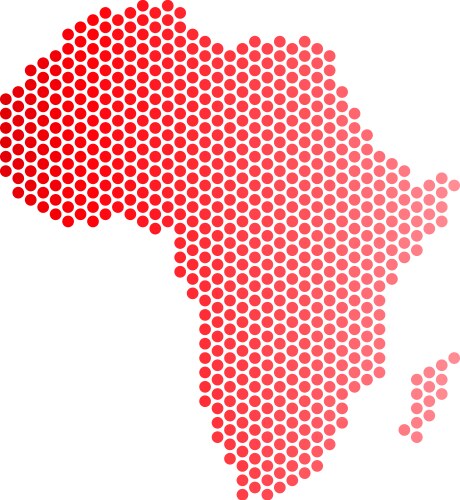 Dot Map Africa Vector Images (over 3,800)