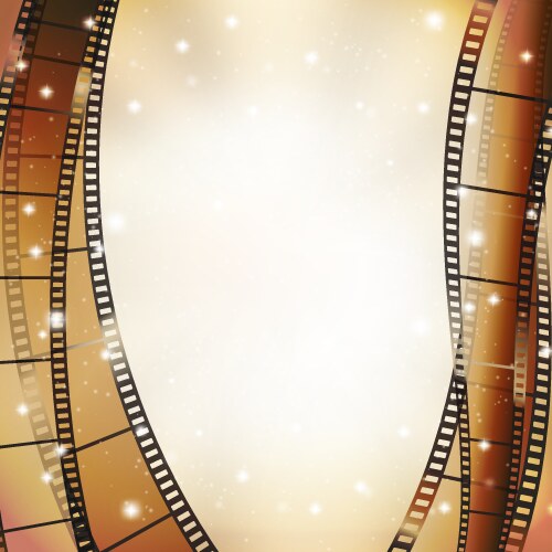 Film background retro Royalty Free Vector Image