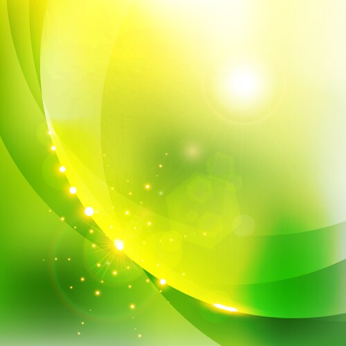 Green nature background design template Royalty Free Vector