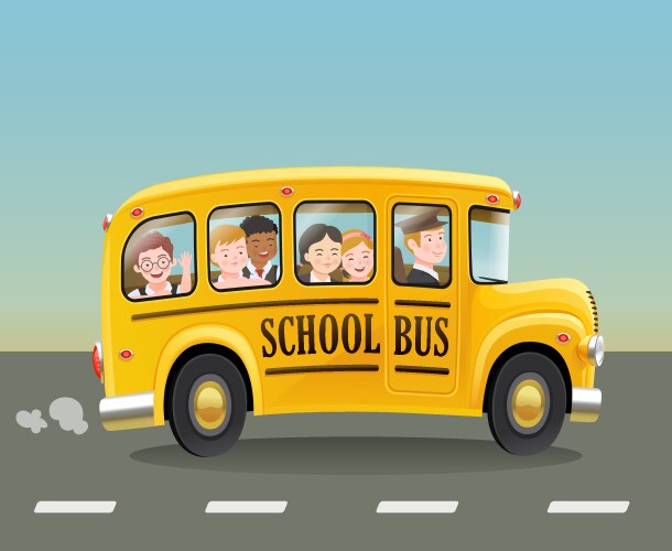 Bus Cartoon Vector Images (over 20,000)