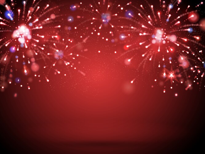 Red Fireworks Vector Images (over 25,000)