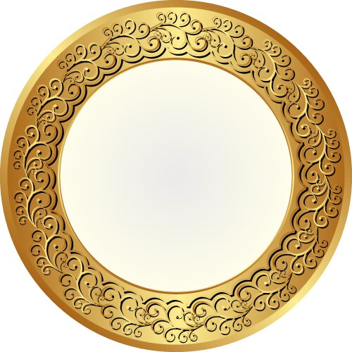 Round background Royalty Free Vector Image - VectorStock