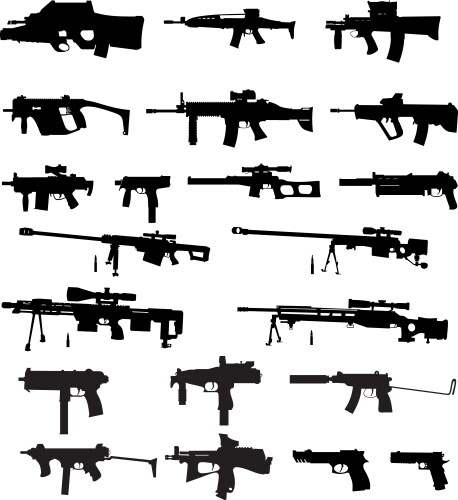 Gun Outline Vector Images (over 50,000)