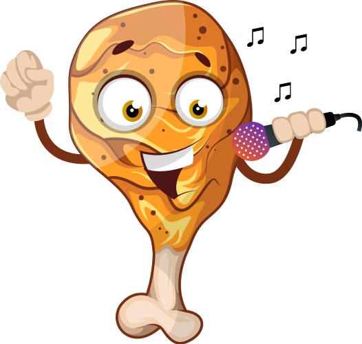 Chicken Singing Vector Images (over 690)