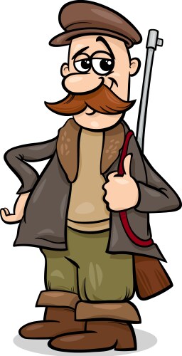Hunter Cartoon Vector Images (over 27,000)