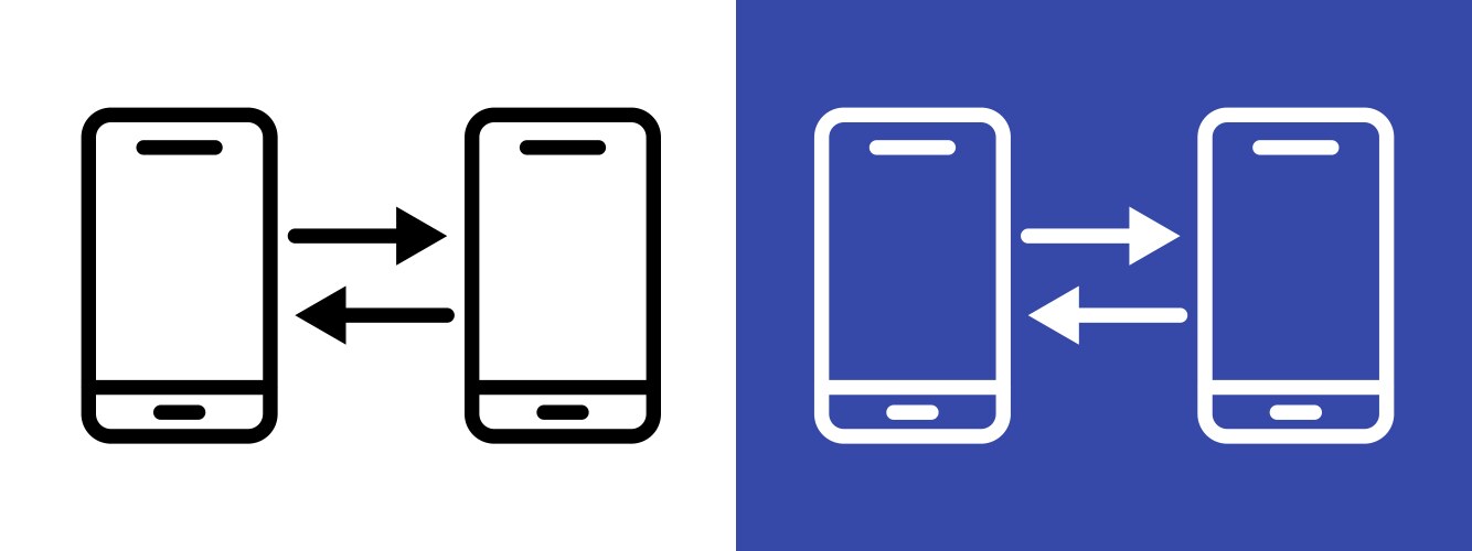 Secure data base icon logo sign outline Royalty Free Vector