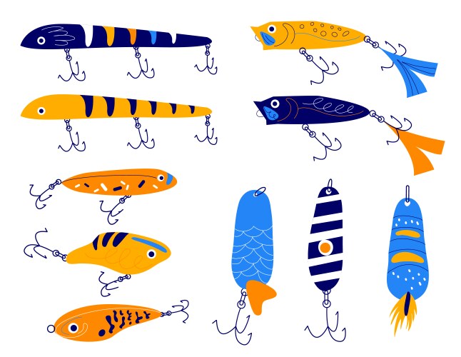 Fishing Lures Vector Images (over 20,000)