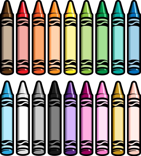 Crayola Crayon Clipart Simple Kindergarten Clip Art Crayola Crayon