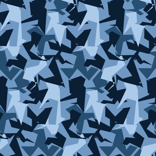 Blue triangle abstract background Royalty Free Vector Image