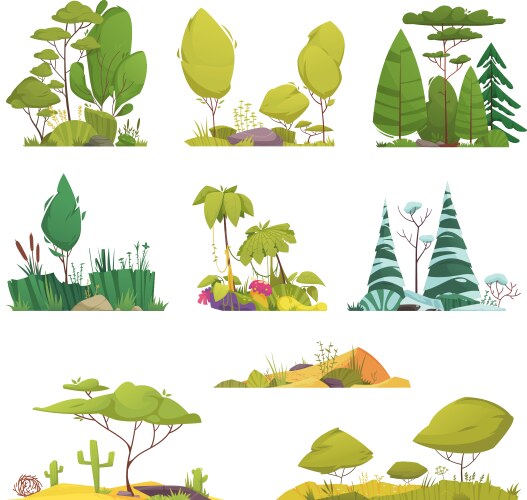 Tundra biome terrestrial ecosystem world map – Royalty-Free Vector ...
