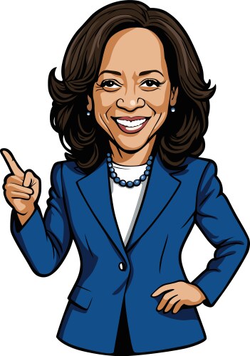 Kamala Harris Vector Images (46)