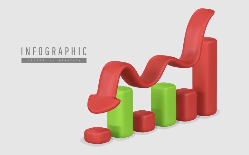 Red Arrow Graph Down Vector Images (over 3,800)