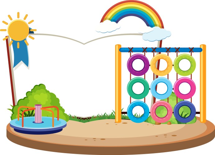 Playground Book Border Vector Images (23)