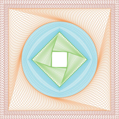 Guilloche Pattern Vector Images (over 16,000)