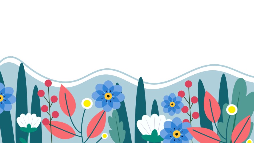 Colorful colourful beautiful spring background Vector Image