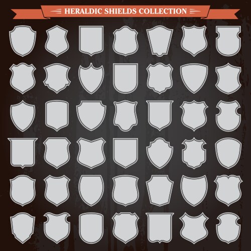 Decorative frames and borders rectangle set 7 Vector Image